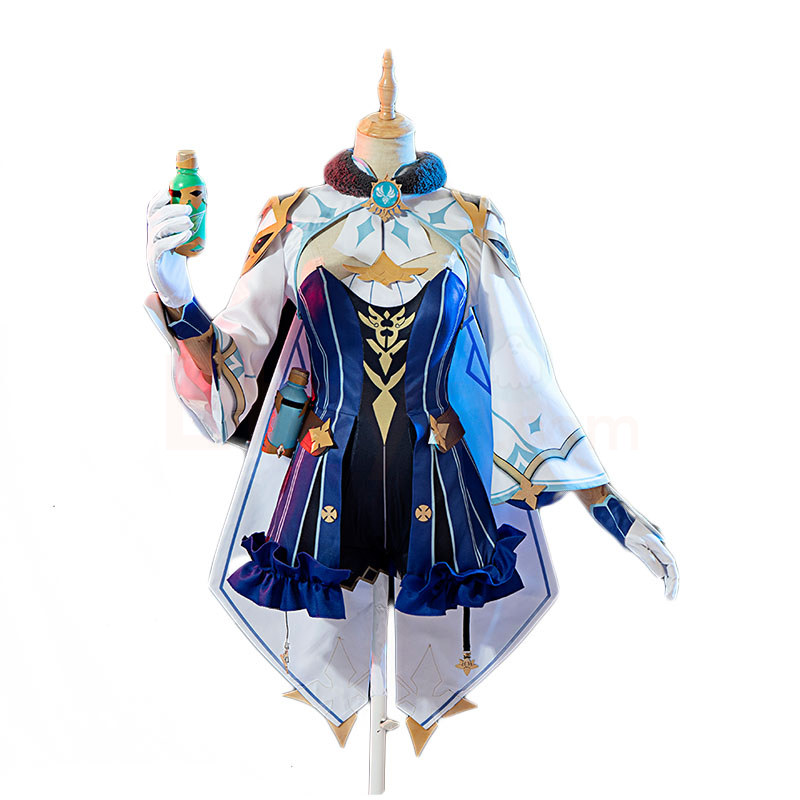 Genshin Impact Sucrose Cosplay Costume Halloween Outfit Full Set ...